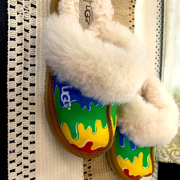 UGG | Shoes | Nwot Custom Painted By Ugg Kids Slip On Shoes | Poshmark